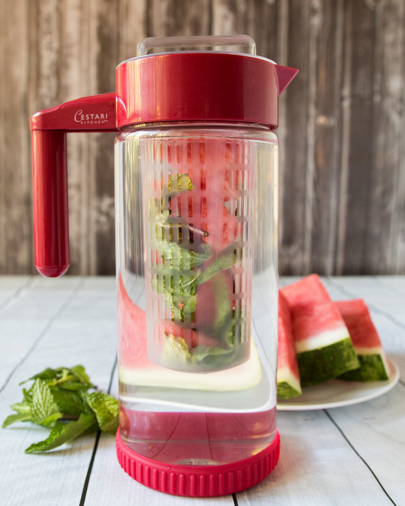 Glass Water/Fruit Infusion Pitcher – Cestari Kitchen